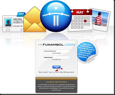 Melhor no IPhone: Aplicativo Funambol